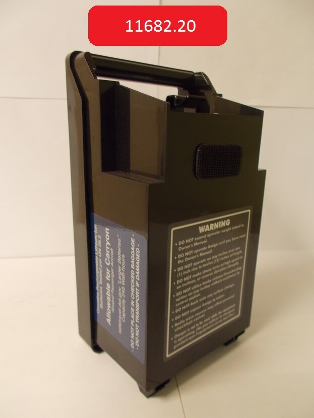 11682.20 - Battery case TM3 lith dual loc